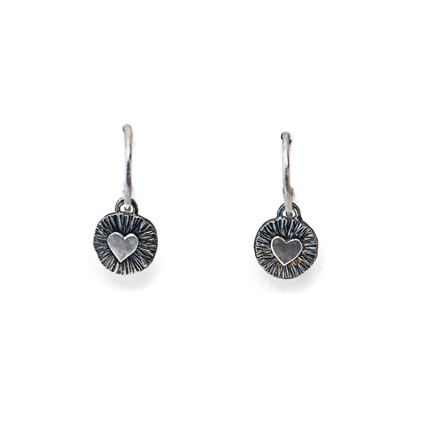 Radiant Love Hoop Earrings | Urban Alchemy Jewelry